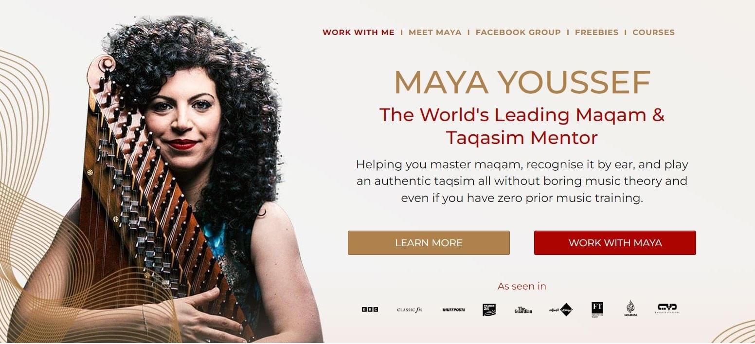 MAYA YOUSSEF | The World's Leading Maqam & Taqasim Mentor